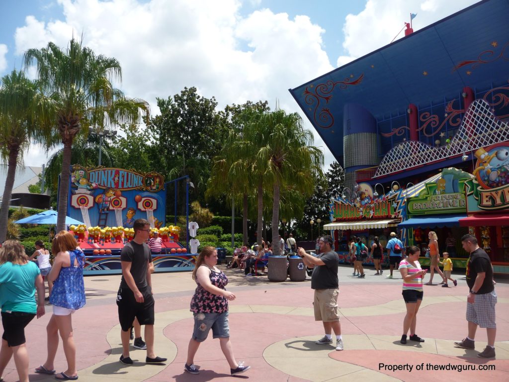 Springfield Dining Area-Universal Studios, Orlando – Guru Travel